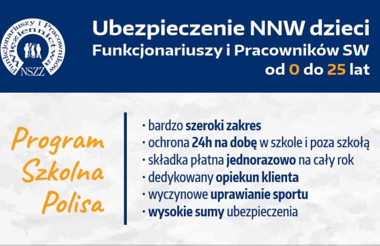 Szkolna polisa NNW dla dzieci Funkcjonariuszy i Pracowników Służby ...